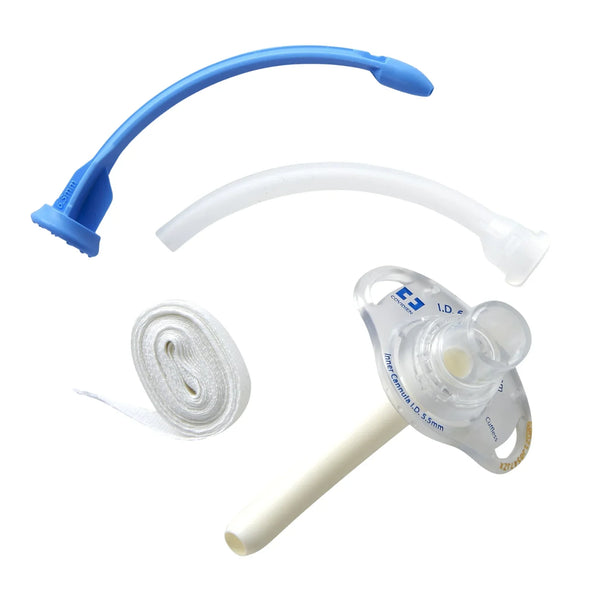 Shiley 4UN65R 6.5mm Cuffless Tracheostomy Tube with Inner Cannula ...