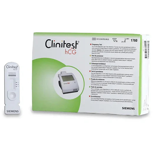 Clinitest HCG Pregnancy Test Kit (25 Kits/Box) – EmerDepot Medical Supplies