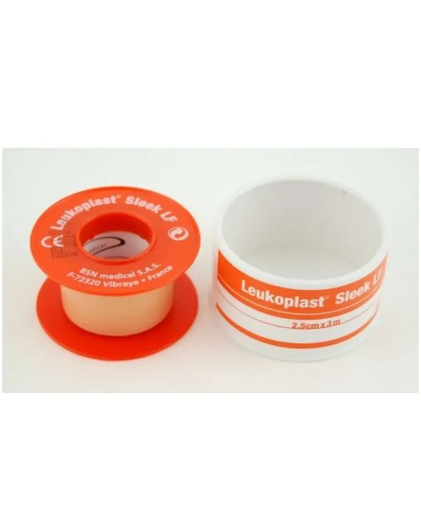 Leukoplast Sleek Waterproof Adhesive Tape Pink | 2.5cm x 3m | 7235908