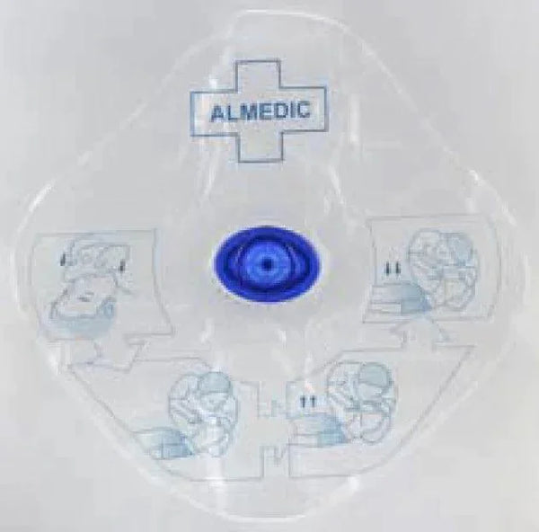 CPR Face Shield With One-Way Filtered Valve : First Aid Supplies
